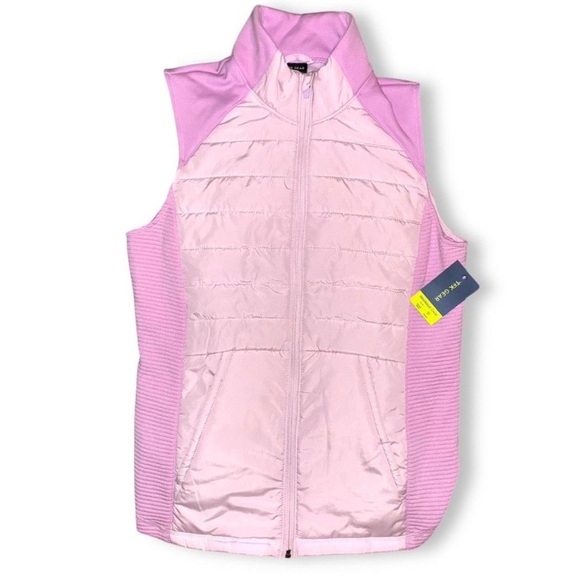 tek gear | Jackets & Coats | Nwt Tek Gear Light Pink Workout Vest ...